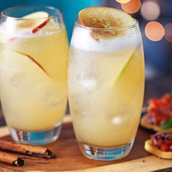 Homemade Apple Fizz
